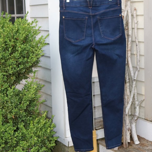 Curve Appeal Jeans Curve Appeal Stretch Cotton Blend Stretch Tummy Tuck Skinny Jeans Sz 829